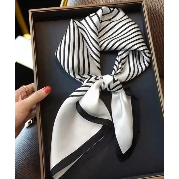 『タイムセール実施中』ZOZO問い合わせ番号:104215887ショップ:Ada.，エイダブランド:Miniministore，ミニミニストア商品名:スクエアスカーフ シルク調スカーフ 上品カテゴリ:ファッション雑貨>マフラーブランド...