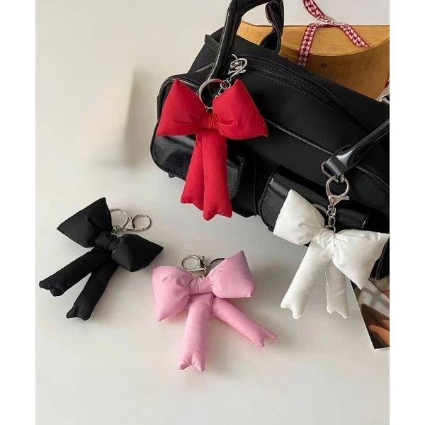 ZOZO問い合わせ番号:104215888ショップ:Ada.，エイダブランド:Miniministore，ミニミニストア商品名:ぷくぷくリボンバッグチャーム 4色セットカテゴリ:財布/小物>その他小物ブランド品番:2JINGE-001...