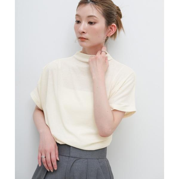 ZOZO問い合わせ番号:104217444ショップ:select MOCA，セレクトモカブランド:select MOCA，セレクトモカ商品名:プチハイサイドドレープトップスカテゴリ:トップス>Tシャツ/カットソーブランド品番:cu32...
