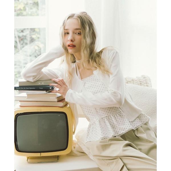 ZOZO問い合わせ番号:104218183ショップ:archives，アルシーヴブランド:archives，アルシーヴ商品名:チョーカー付ドットアソートフリルカットアンサンブルカテゴリ:トップス>アンサンブルブランド品番:261-15...