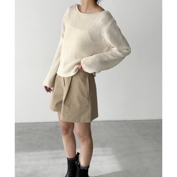 『タイムセール実施中』ZOZO問い合わせ番号:104218321ショップ:CANAL JEAN，キャナルジーンブランド:CANAL JEAN，キャナルジーン，El mar，エルマール商品名:El mar　ペーパーボートニットカテゴリ:トップ...