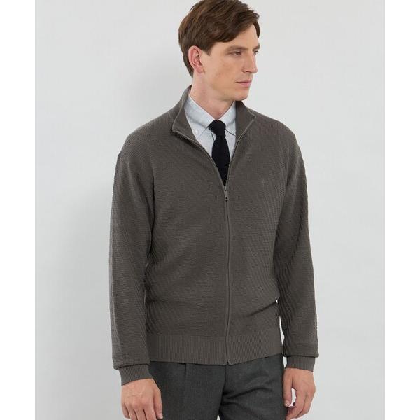 参考価格：39，600円発売時期：2025年10月コンディション：A（使用感なし）数回使用した程度で使用感が感じられないアイテム参考商品名：【WEB・一部店舗限定】ハイゲージケーブルフルジップアップニット参考品番：G1N30690__【商品...