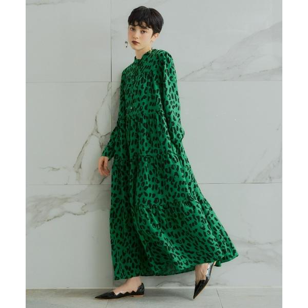 参考価格：5，940円発売時期：2023年01月コンディション：B（目立つ使用感なし）使用感が少ない、または気にならないアイテムすそ周り：汚れ参考商品名：サイズ展開有り　レオパードティアードワンピース参考品番：VLIZI1222002【商品...