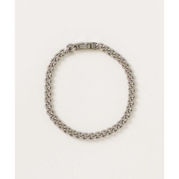 参考価格：13，200円発売時期：2025年10月コンディション：B（目立つ使用感なし）使用感が少ない、または気にならないアイテム留め具：傷全体的：くすみ参考商品名：TI22/チタン  喜平チェーンブレスレット (細) メンズ レディース（...