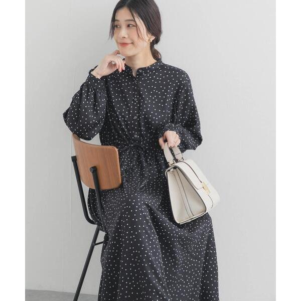 ZOZO問い合わせ番号:104253775ショップ:URBAN RESEARCH DOORS，アーバン リサーチ ドアーズブランド:URBAN RESEARCH DOORS，アーバンリサーチドアーズ商品名:ドットプリントワンピースカテゴリ:...