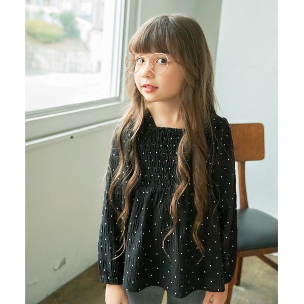 ZOZO問い合わせ番号:104253874ショップ:branshes，ブランシェスブランド:branshes，ブランシェス商品名:【プチレディ】シャーリングチュニックカテゴリ:トップス>シャツ/ブラウスブランド品番:12-6114-0...