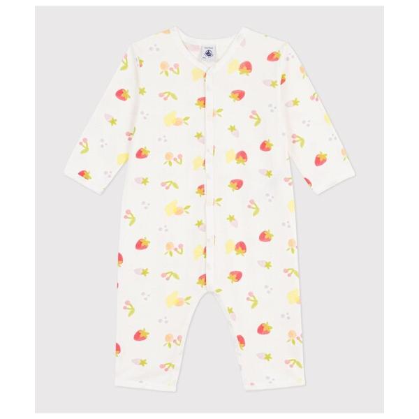 ※このアイテムは返品・交換対象外商品です。ZOZO問い合わせ番号:104254128ショップ:PETIT BATEAU，プチバトーブランド:PETIT BATEAU，プチバトー商品名:フルーツプリント足なしロンパースカテゴリ:ママ＆ベビー&...