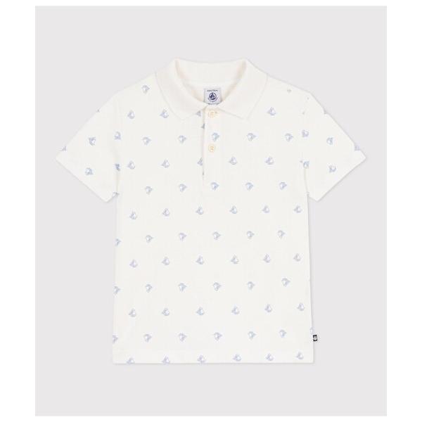 ZOZO問い合わせ番号:104254129ショップ:PETIT BATEAU，プチバトーブランド:PETIT BATEAU，プチバトー商品名:鹿の子編み半袖ポロシャツカテゴリ:トップス>ポロシャツブランド品番:A0FTOA素材:100...