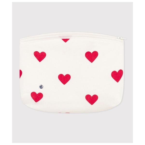 ※このアイテムは返品・交換対象外商品です。ZOZO問い合わせ番号:104254136ショップ:PETIT BATEAU，プチバトーブランド:PETIT BATEAU，プチバトー商品名:ハートプリントポーチカテゴリ:ママ＆ベビー>その他...