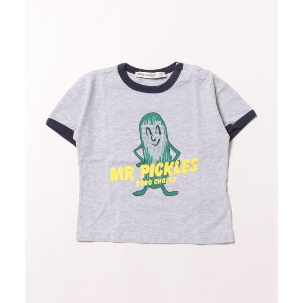 ※このアイテムは返品・交換対象外商品です。ZOZO問い合わせ番号:104254194ショップ:F.O.Online Store，エフオーオンラインストアブランド:BOBO CHOSES，ボボショーズ商品名:Mr Pickles半袖Tシャツ【...