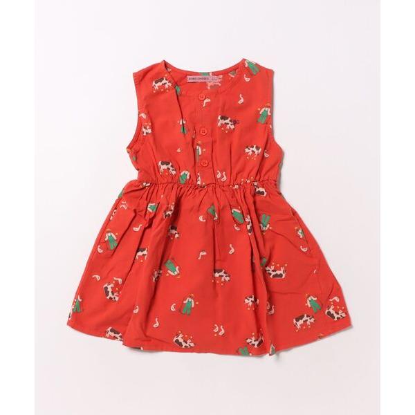 ZOZO問い合わせ番号:104254222ショップ:F.O.Online Store，エフオーオンラインストアブランド:BOBO CHOSES，ボボショーズ商品名:総柄Farm Adventure ワンピース【キッズ】カテゴリ:ワンピース/...