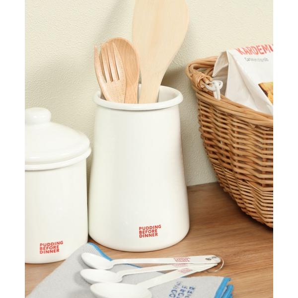 ZOZO問い合わせ番号:104254437ショップ:studio CLIP，スタディオクリップブランド:studio CLIP，スタディオクリップ商品名:ホーローツールスタンド《PUDDING BEFORE DINNER》カテゴリ:食器/キ...