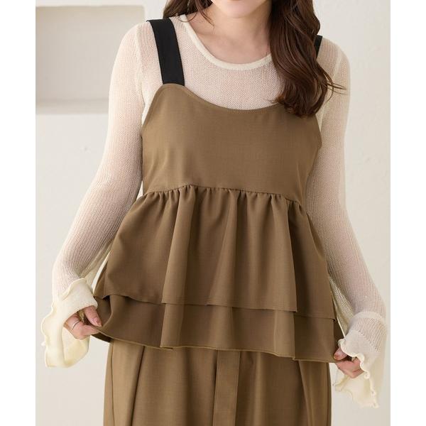 ZOZO問い合わせ番号:104254487ショップ:apres jour，アプレジュールブランド:apres jour clair，アプレジュールクレア商品名:【セットアップ可能】【apres jour clair】肩ベルトビスチェカテゴリ...