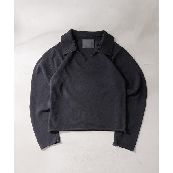 ZOZO問い合わせ番号:104254510ショップ:FTW，エフティーダブリューブランド:ANDER HUNK，アンダーハンク商品名:Roll-up Skipper Knit Polo / ロールアップスキッパーニットポロカテゴリ:トップス...