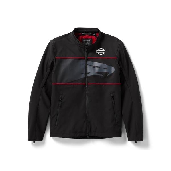 ZOZO問い合わせ番号:104254955ショップ:HARLEY-DAVIDSON，ハーレーダビッドソンブランド:Harley-Davidson，ハーレーダビッドソン商品名:Screamin' Eagle(R)ソフトシェル ライディングジャ...