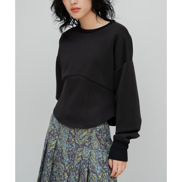 『セール実施中』参考価格：4，620円発売時期：2022年10月コンディション：B（目立つ使用感なし）使用感が少ない、または気にならないアイテム袖口：毛玉参考商品名：コルセットラウンドトレーナー参考品番：VCETO1022005【商品に関す...