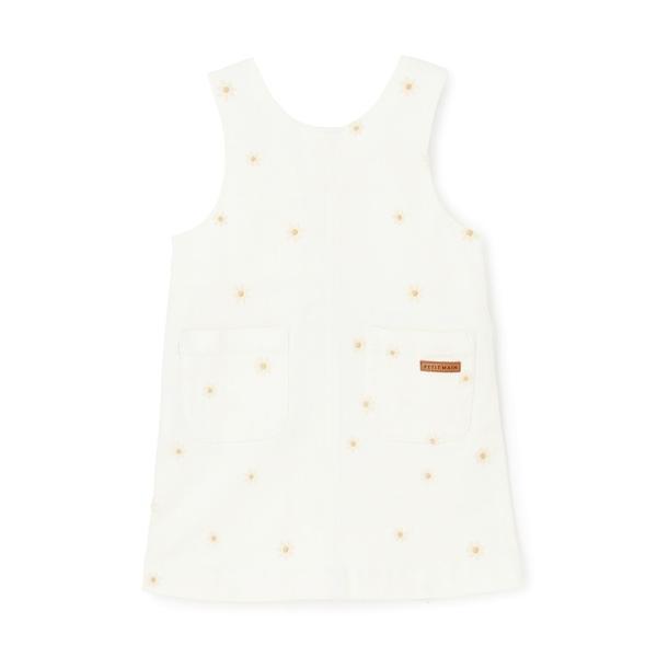 ZOZO問い合わせ番号:104290425ショップ:petit main，プティマインブランド:petit main，プティマイン商品名:花刺しゅうジャンスカカテゴリ:ワンピース/ドレス>ジャンパースカートブランド品番:9661311...