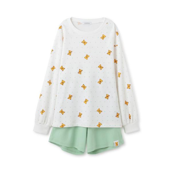 ZOZO問い合わせ番号:104290456ショップ:NARUMIYA ONLINE，ナルミヤ オンラインブランド:LOVETOXIC，ラブトキシック商品名:【コアラのマーチ】ソウガラルームウェアカテゴリ:トップス>アンサンブルブランド...