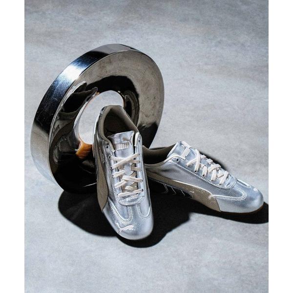ZOZO問い合わせ番号:104290516ショップ:ROSE BUD，ローズバッドブランド:PUMA，プーマ，ROSE BUD，ローズバッド商品名:(PUMA)SPEEDCAT SILVER WNSカテゴリ:シューズ>スニーカーブラン...