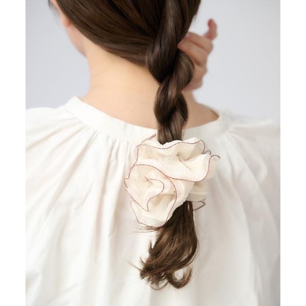 『タイムセール実施中』ZOZO問い合わせ番号:104290526ショップ:FRP，エフアールピーブランド:dee doo dah，ディドゥダ商品名:オーガンジー　パイピングシュシュカテゴリ:ヘアアクセサリー>シュシュブランド品番:SA...