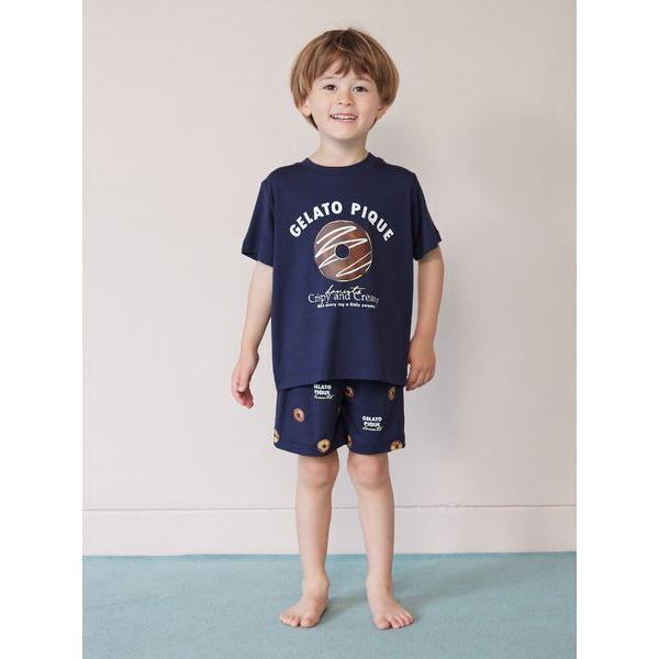 ZOZO問い合わせ番号:104290597ショップ:gelato pique，ジェラート　ピケブランド:gelato pique，ジェラートピケ商品名:【KIDS】ドーナツ総柄パンツカテゴリ:ルームウェア>ルームウェア/パジャマブラン...