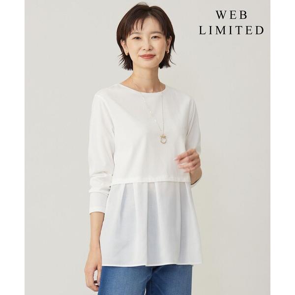 『タイムセール実施中』参考価格：12，980円発売時期：2024年10月コンディション：A（使用感なし）数回使用した程度で使用感が感じられないアイテム参考商品名：【WEB限定】レイヤードフレアー カットソー参考品番：KKGJCW0056【商...