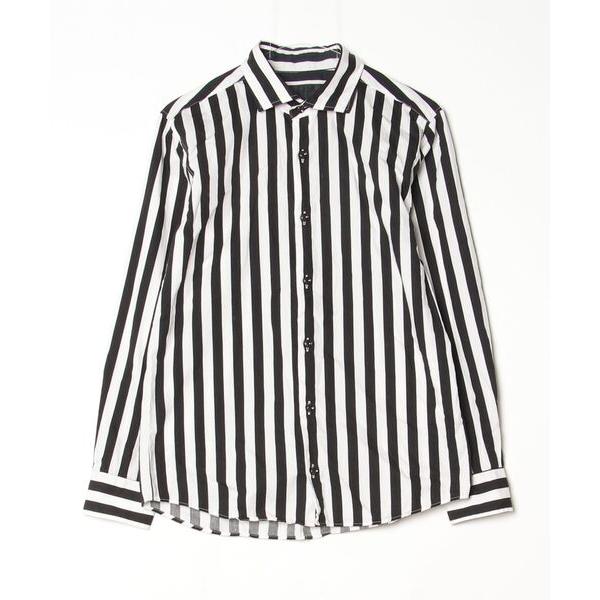 参考価格：6，490円発売時期：2018年04月コンディション：C（やや使用感あり）使用感があり、やや気になる傷や汚れがあるアイテム全体的：汚れ付属品：スペアボタン参考商品名：日本製ホリゾンタルカラーシャツ コレクション(GW)参考品番：G...