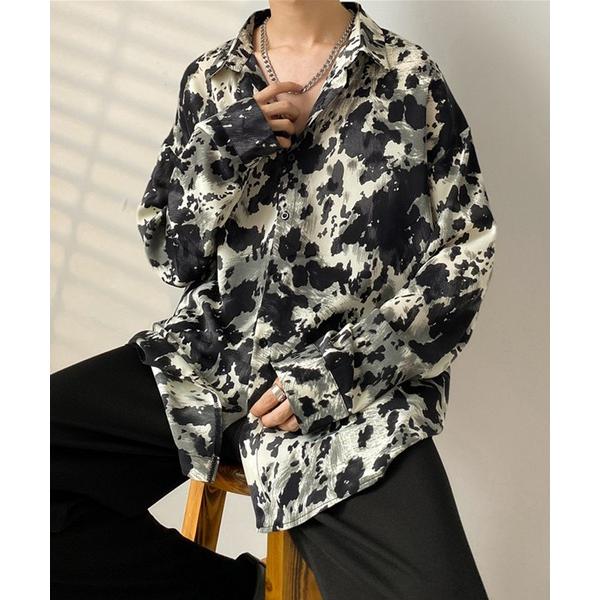 『セール実施中』参考価格：4，950円発売時期：2022年09月コンディション：A（使用感なし）数回使用した程度で使用感が感じられないアイテム参考商品名：【BENDER TOKYO】ルーズシルエット レトロ 総柄プリント レギュラーカラーシ...