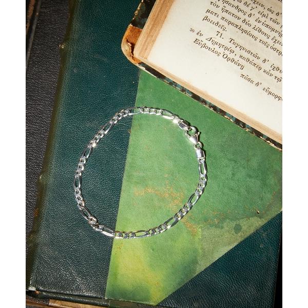 『タイムセール実施中』参考価格：11，000円発売時期：2022年07月コンディション：B（目立つ使用感なし）使用感が少ない、または気にならないアイテム表面：くすみ参考商品名：SILVER925 CHAIN BRACELET  シルバーチェ...