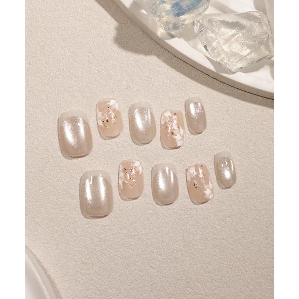 『タイムセール実施中』※このアイテムは返品・交換対象外商品です。コスメ商品ZOZO問い合わせ番号:104325891ショップ:Anail，エーネイルブランド:Anail，エーネイル商品名:水光ネイルシアーピンクチークマグネットハートリボンオ...