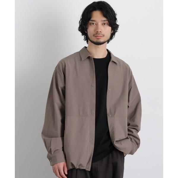 ZOZO問い合わせ番号:104326061ショップ:NANO universe，ナノユニバースブランド:NANO universe，ナノユニバース商品名:ストレッチワイドシャツブルゾンカテゴリ:ジャケット/アウター>ブルゾンブランド品...