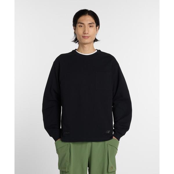 『タイムセール実施中』ZOZO問い合わせ番号:104326862ショップ:New Balance，ニューバランスブランド:New Balance，ニューバランス商品名:NB GREY ポケット長袖カテゴリ:トップス>Tシャツ/カットソ...