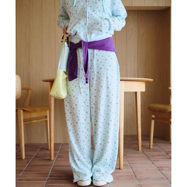 ZOZO問い合わせ番号:104326989ショップ:common gull products.，コモンガルプロダクツブランド:common gull products.，コモンガルプロダクツ商品名:小さなお花畑のワッフルロングパンツカテゴリ...
