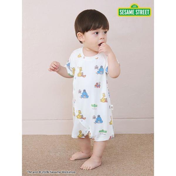 ※このアイテムは返品・交換対象外商品です。ZOZO問い合わせ番号:104327453ショップ:gelato pique，ジェラート　ピケブランド:gelato pique，ジェラートピケ商品名:【SESAME STREET】【BABY】総柄...