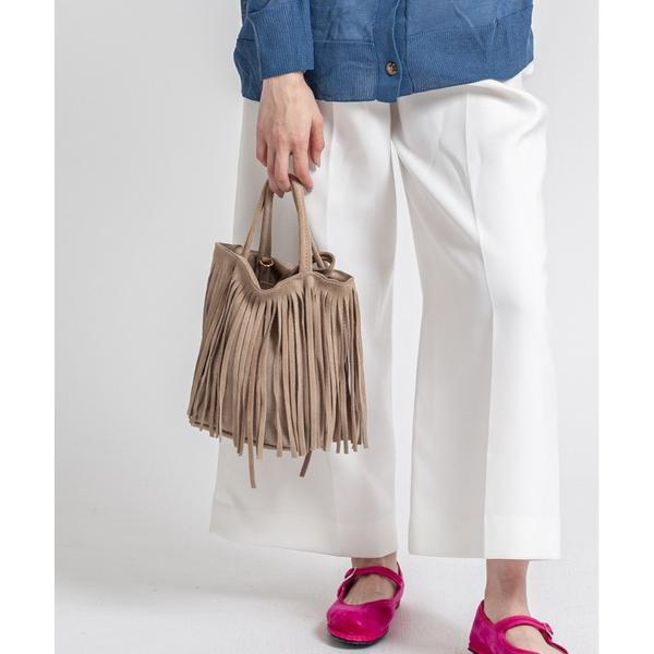 ZOZO問い合わせ番号:104327584ショップ:Rivel，リヴェルブランド:AULENTTI，オウレンティ，Rivel，リヴェル商品名:【AULENTTI/オウレンティ】フリンジ　2WAY スエードショルダーバッグカテゴリ:バッグ&g...