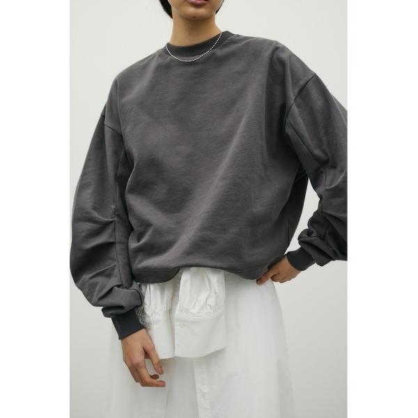 ZOZO問い合わせ番号:104327595ショップ:STYLEMIXER，スタイルミキサーブランド:STYLEMIXER，スタイルミキサー商品名:タックスリーブスウェットトップカテゴリ:トップス>スウェットブランド品番:500JSR8...