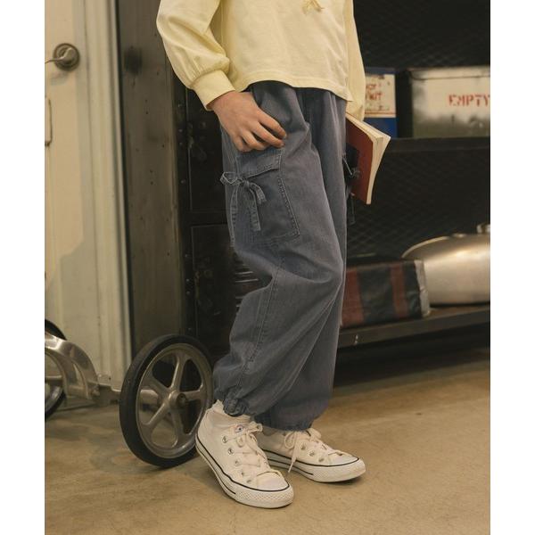 ZOZO問い合わせ番号:104328568ショップ:GLOBAL WORK，グローバルワークブランド:GLOBAL WORK，グローバルワーク商品名:カーブドロストリボンパンツ/646205カテゴリ:パンツ>カーゴパンツブランド品番:...