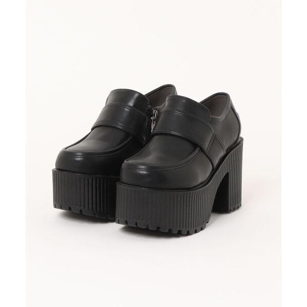 ZOZO問い合わせ番号:104328724ショップ:Parade ワシントン靴店，パレード ワシントンクツテンブランド:YOSUKE，ヨースケ商品名:【YOSUKE】厚底トラックソールチャンキーヒールローファー 2605023カテゴリ:シュ...