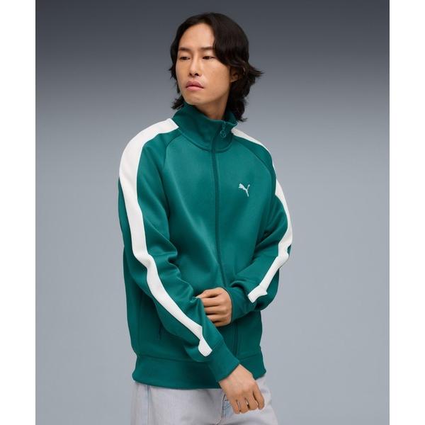 ZOZO問い合わせ番号:104329060ショップ:PUMA STORE ZOZO，プーマストアゾゾブランド:PUMA，プーマ商品名:PUMA プーマ メンズ T7 オールウェイズ オン トラック ジャケット DKカテゴリ:トップス>...
