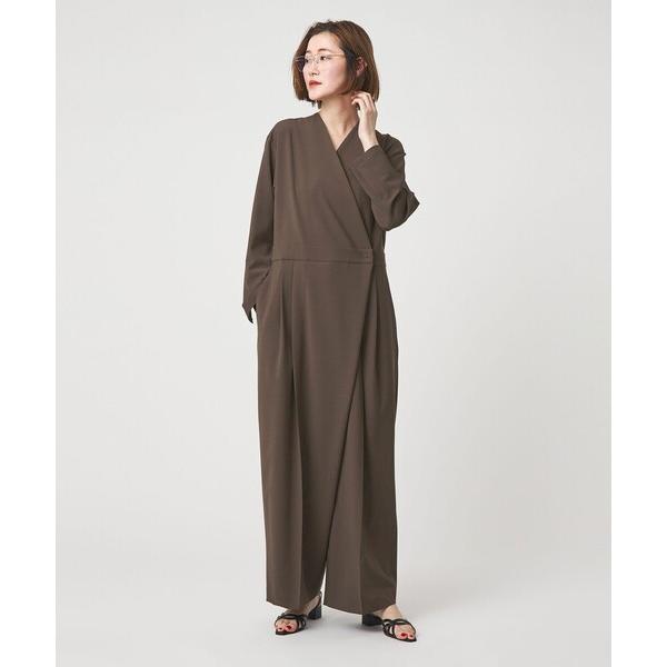 ZOZO問い合わせ番号:104329236ショップ:UNITED ARROWS，ユナイテッドアローズブランド:conte，コンテ，UNITED ARROWS，ユナイテッドアローズ商品名:＜conte＞ アシンメトリー Vネック オールインワ...