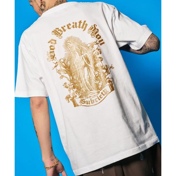 ZOZO問い合わせ番号:104330114ショップ:Subciety，サブサエティブランド:Subciety，サブサエティ商品名:Skull maria teeカテゴリ:トップス>Tシャツ/カットソーブランド品番:155-40198素...