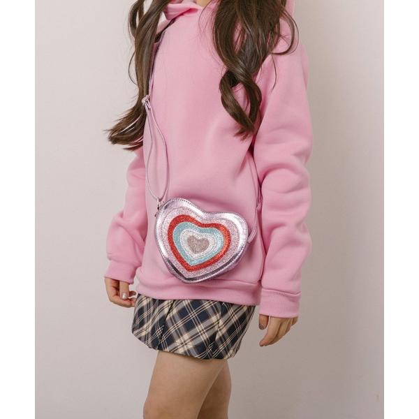 『タイムセール実施中』ZOZO問い合わせ番号:104330141ショップ:moredays store，モアデイズ・ストアブランド:URBAN CHERRY，アーバンチェリー商品名:グリッターダイカットハートショルダーバッグカテゴリ:バッグ...