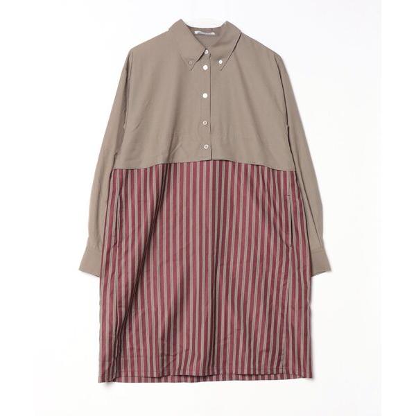 参考価格：15，400円発売時期：2024年08月コンディション：B（目立つ使用感なし）使用感が少ない、または気にならないアイテム全体的：汚れ参考商品名：COLOR BLOCK SHIRT DRESS参考品番：103244041005【商品...