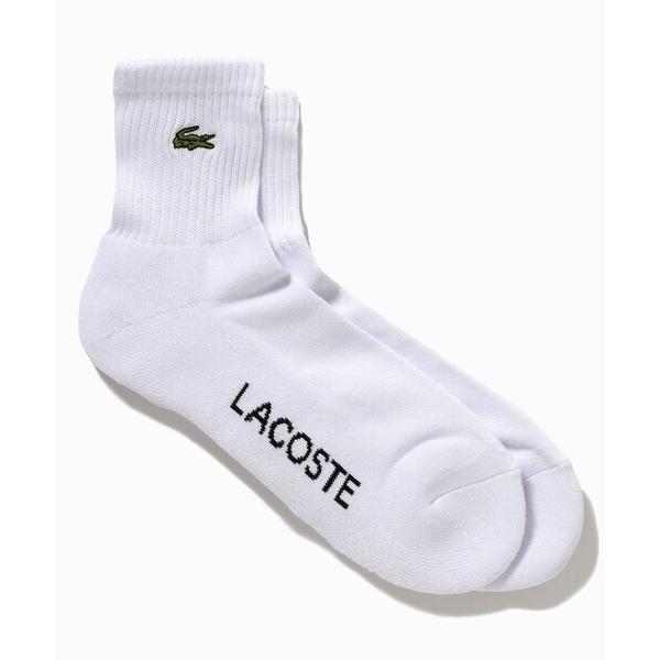 ※このアイテムは返品・交換対象外商品です。ZOZO問い合わせ番号:104365403ショップ:LACOSTE，ラコステブランド:LACOSTE，ラコステ商品名:足底パイル ワニロゴパッチリブソックスカテゴリ:レッグウェア>ソックス/靴...