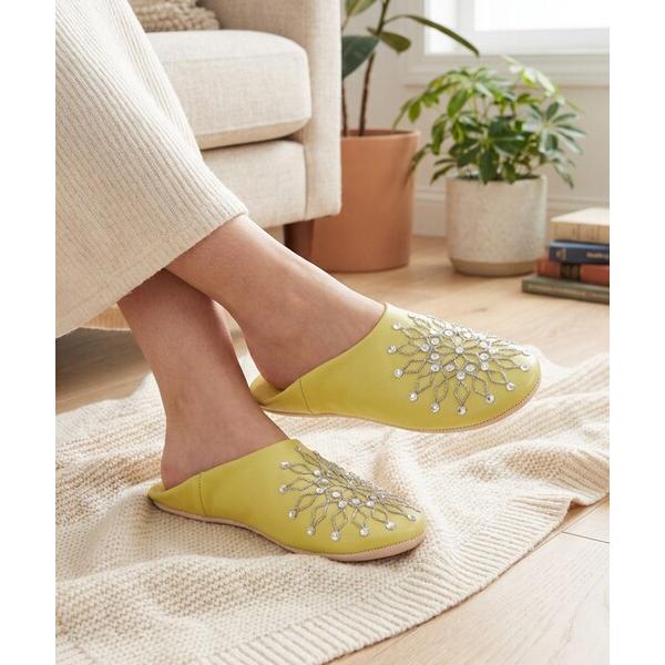 ZOZO問い合わせ番号:104365632ショップ:collex，コレックスブランド:collex，コレックス商品名:ビーズバブーシュ 羊革 モロッコ製 スリッパ ルームシューズ 室内履きカテゴリ:インテリア>ルームシューズ/スリッパ...