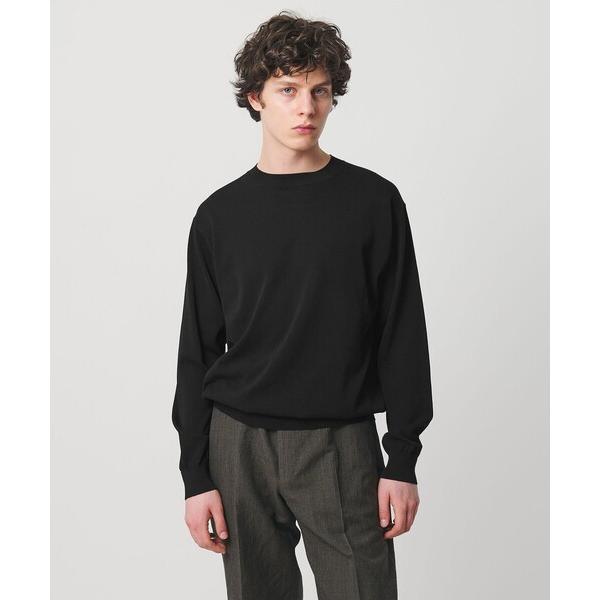 ZOZO問い合わせ番号:104366012ショップ:UNITED ARROWS，ユナイテッドアローズブランド:UNITED ARROWS，ユナイテッドアローズ商品名:ハイツイストコットン ハイゲージ クルーネックニット 接触冷感カテゴリ:ト...