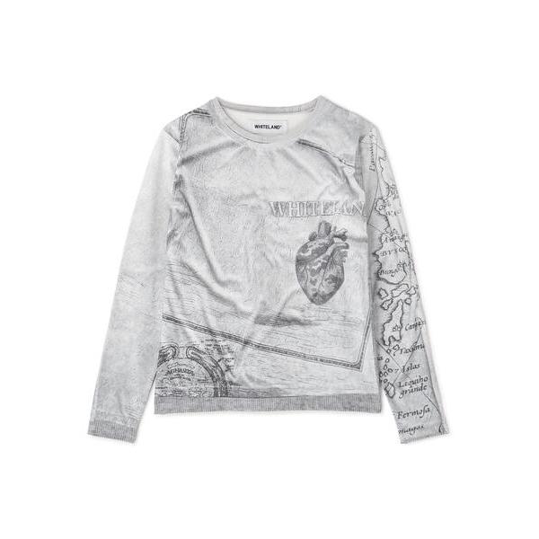 ZOZO問い合わせ番号:104366088ショップ:L.H.P，エルエイチピーブランド:WHITELAND，ホワイトランド，L.H.P，エルエイチピー商品名:WHITELAND/ホワイトランド/TRANSCRIPTION L/S TEEカテ...