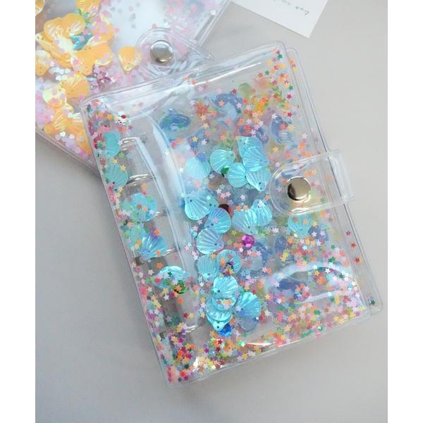 ZOZO問い合わせ番号:104366294ショップ:Port，ポートブランド:Jelly moo，ジェリームー商品名:【 Jelly moo / ジェリームー 】 A7サイズ キラキラ マーメイド クリアバインダー シール帳 / ( 10リ...