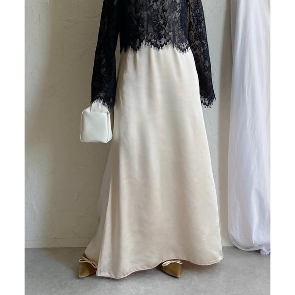 『タイムセール実施中』ZOZO問い合わせ番号:104366301ショップ:wears，ウェアーズブランド:She's Closet，シーズクローゼット商品名:シャイニー光沢 セミフレア ロングサテンスカートカテゴリ:スカート>スカート...