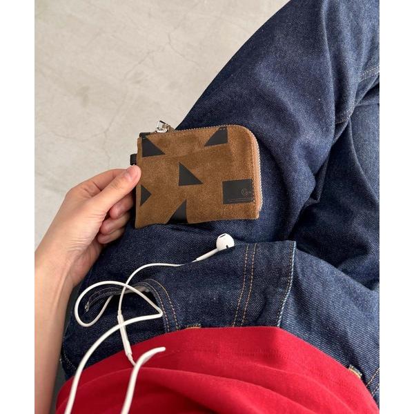 ZOZO問い合わせ番号:104366319ショップ:CANAL JEAN，キャナルジーンブランド:CANAL JEAN，キャナルジーン，choice_cnl，チョイス商品名:choice_cnl　ジオメトリックスウェードミニウォレットカテゴ...